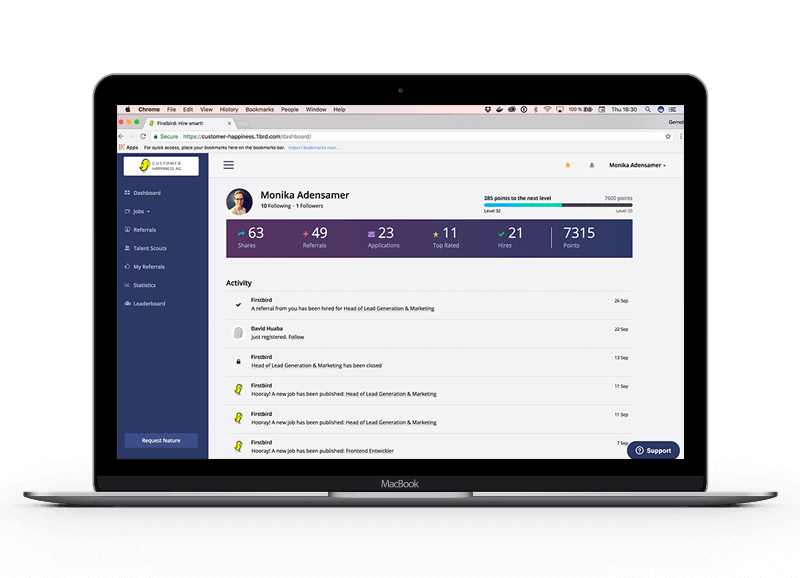 Kooperation zwischen d.vinci und Firstbird optimiert Candidate Experience