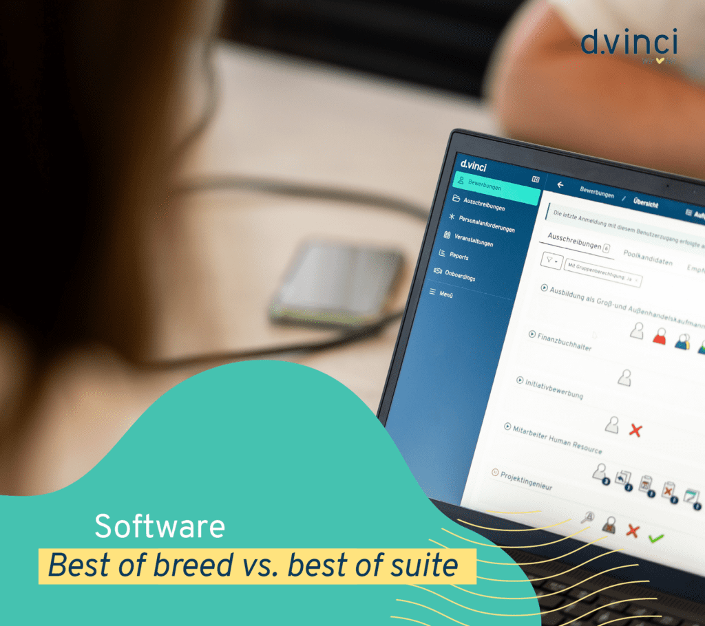 Best of breed vs. best of suite: Warum d.vinci für dich richtig ist!